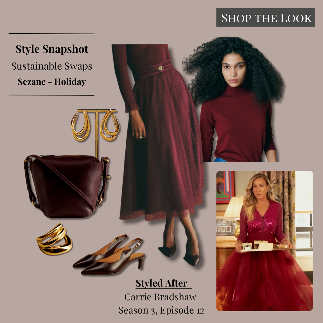 Carrie Bradshaw Inspired Outfits | Sustainable Editorial Looks – Styled ...